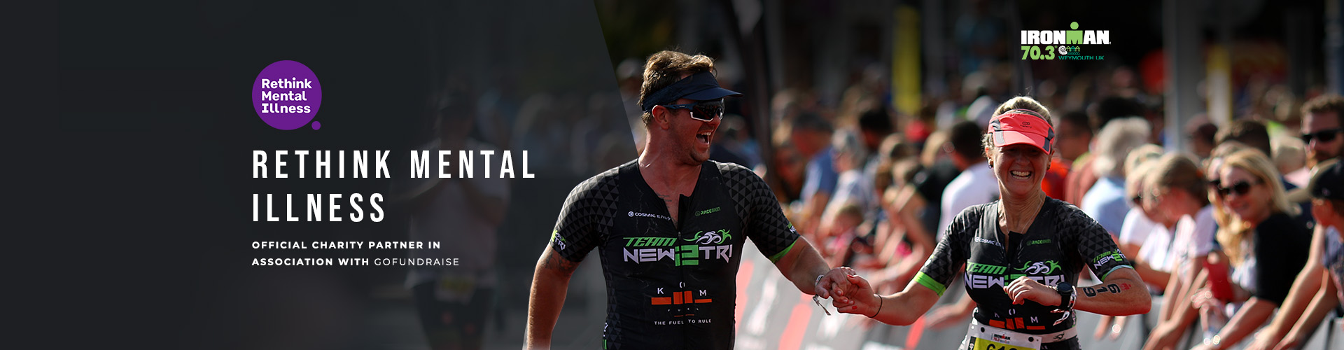 IRONMAN 70.3 Weymouth 2025 - Rethink Mental Illness | HomePage